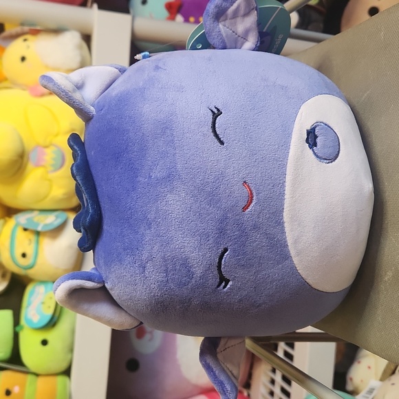 Squishmallows | Toys | Squishmallows Bessie The Blueberry Bat 8 | Poshmark